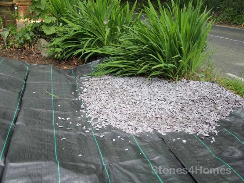 Using weed membrane - ground control fabric – Stones 4 Homes